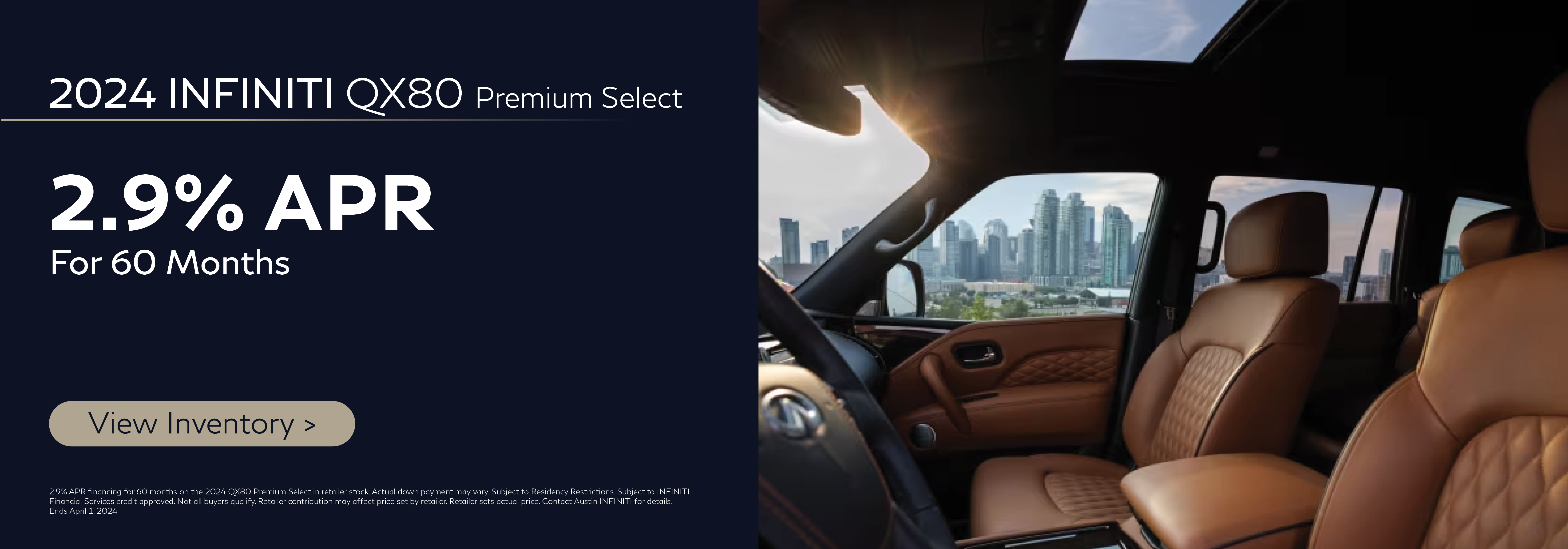 INFINITI Offers and Incentives | Austin INFINITI Serving Georgetown